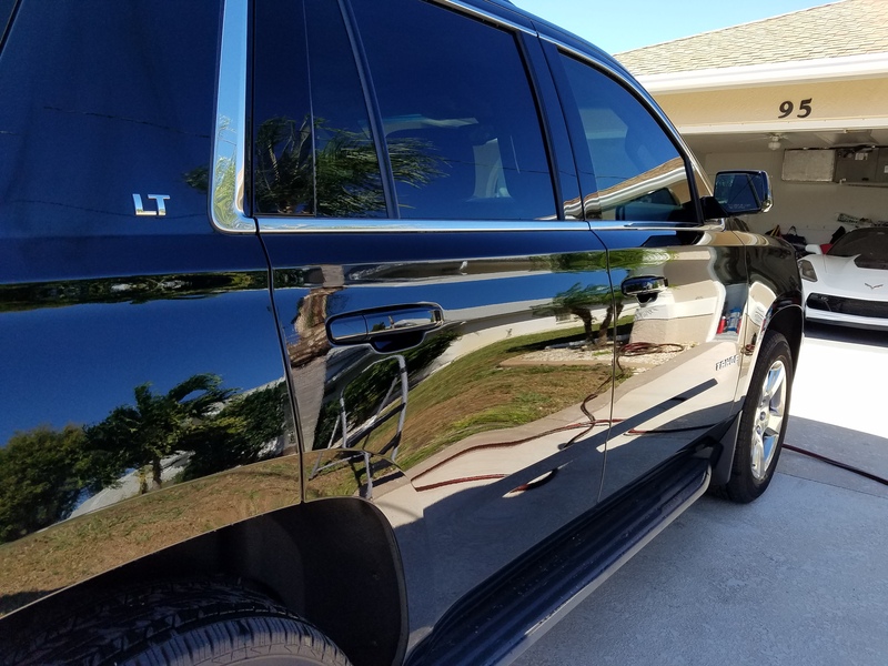 Playing with a new Spray on Coating | Chevy Tahoe Forum | GMC Yukon ...