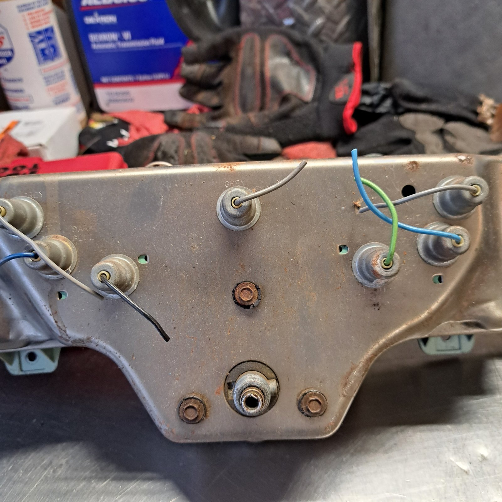 63-64 Impala dash cluster w/clock | Chevy Tahoe Forum | GMC Yukon Forum ...