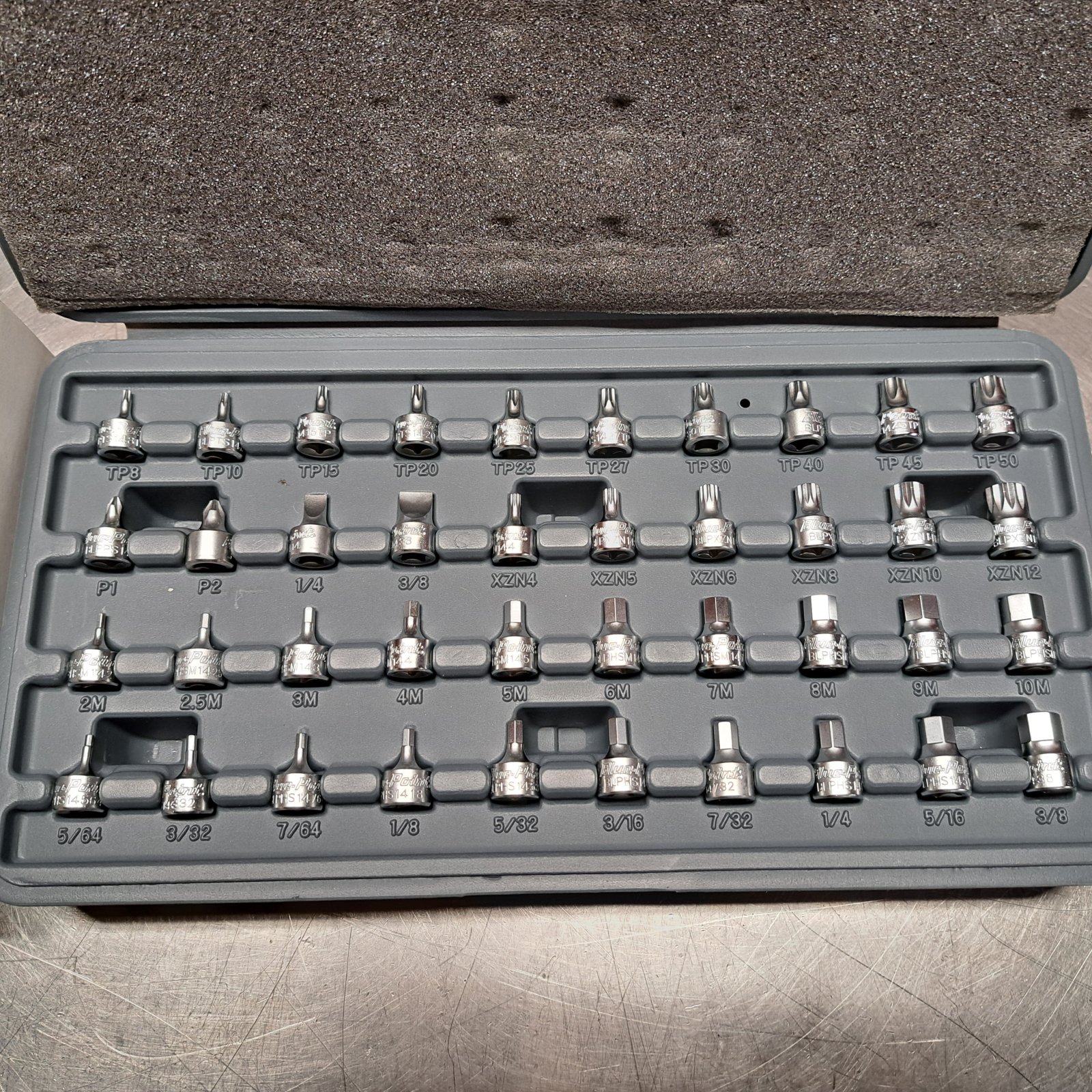 Snap On/Nano Axcess & Blue Point 40 piece stubby bit set w/case-SOLD ...