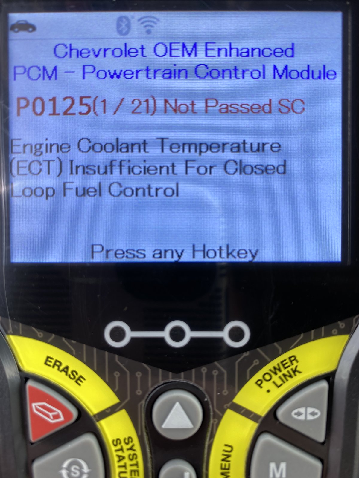 P1133 Code Chevy