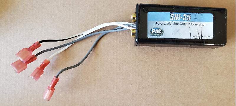 Free - PAC SNI-35 Adjustable Line Output Converter | Chevy Tahoe Forum ...