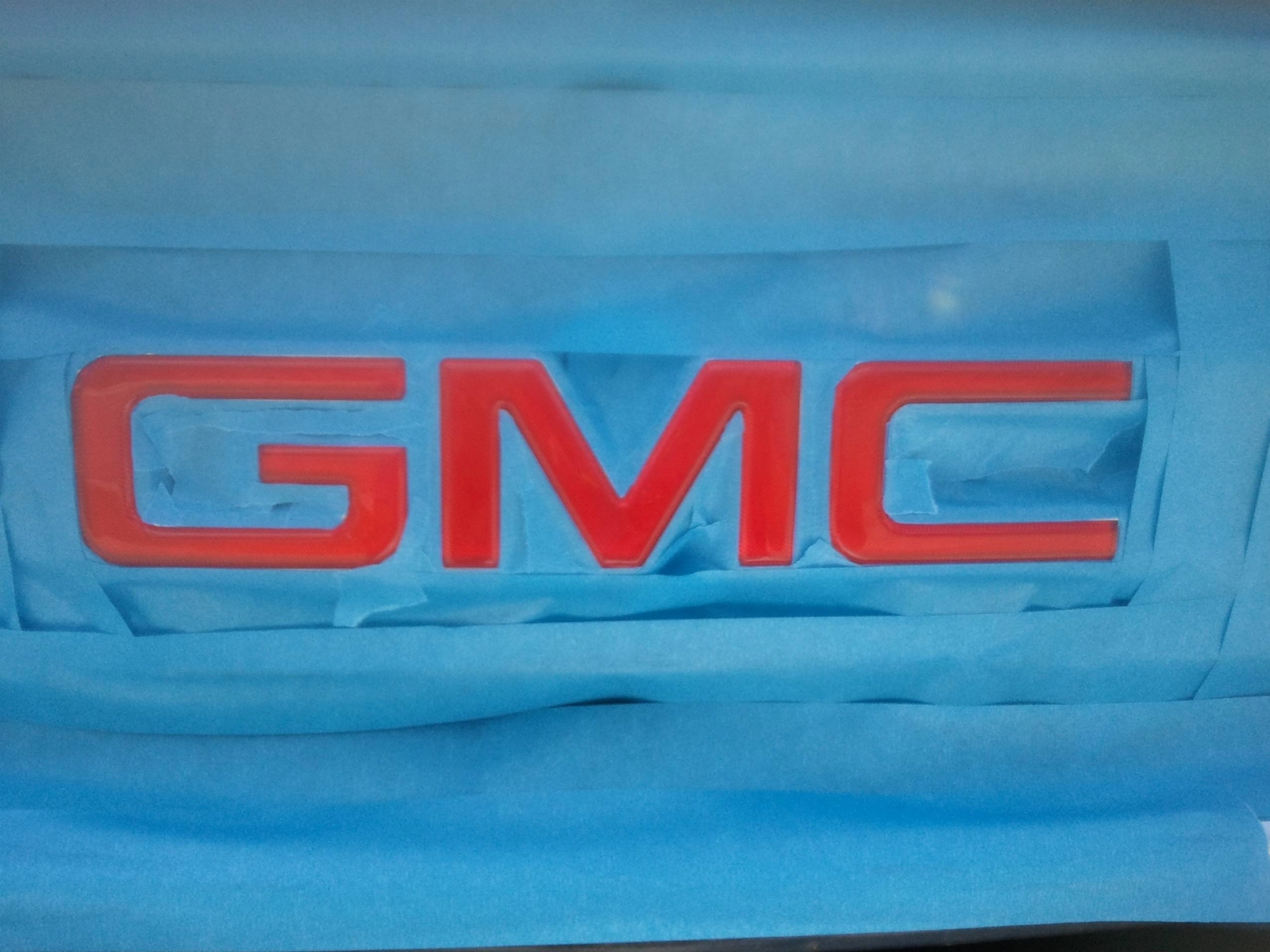 PlastiDip GMC badge w/ pics | Chevy Tahoe Forum | GMC Yukon Forum ...