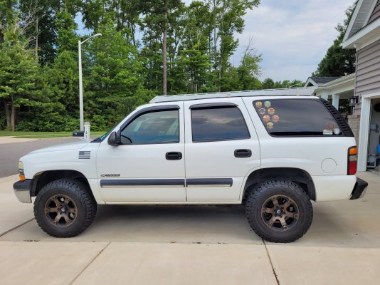 2003 Chevrolet Tahoe Low Profile Overlanding Roof Rack | Chevy Tahoe ...