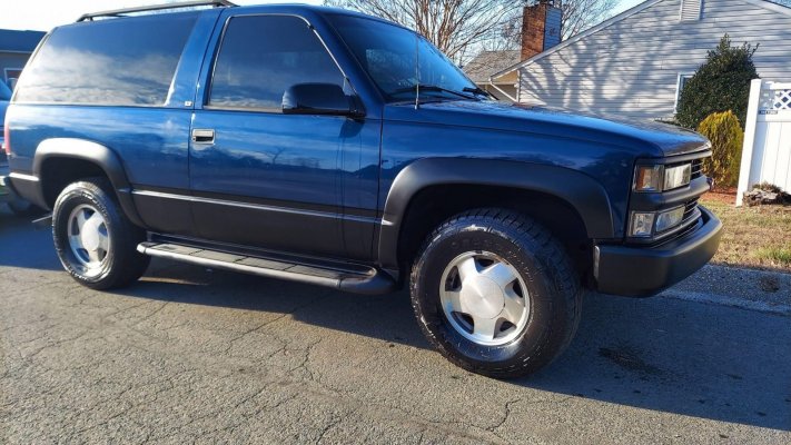 I’m Back!!! 1997 two door 4wd “Big Blue #2” | Chevy Tahoe Forum | GMC ...