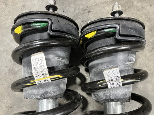 07-14 Front Bilstein 5100 Shocks Assembled with new OEM Springs ...